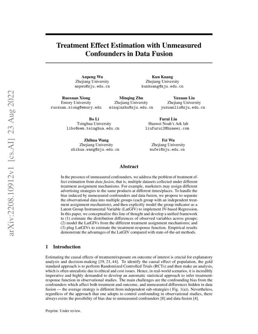 Treatment Effect Estimation With Unmeasured Confounders In Data Fusion