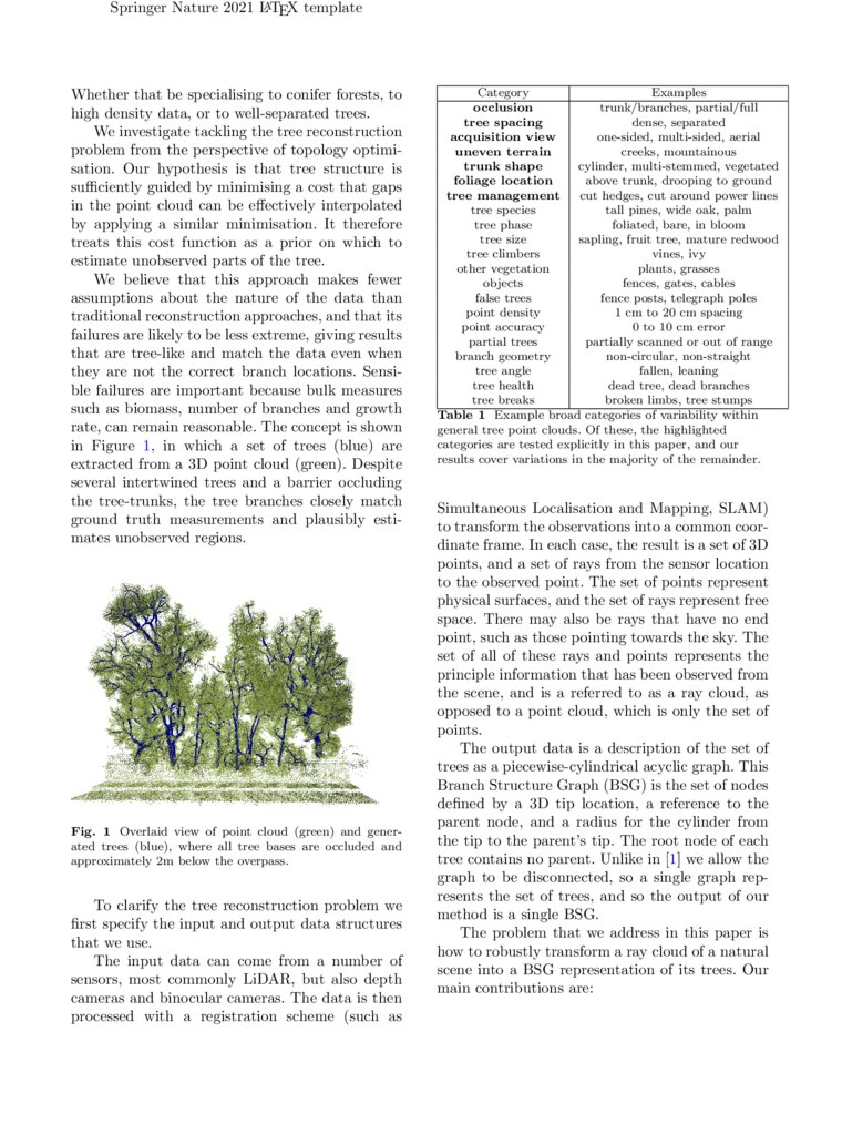 Tree Reconstruction using Topology Optimisation | DeepAI