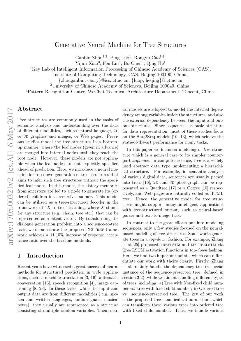 Tree Structured Neural Machine For Linguistics Aware Sentence Generation Deepai