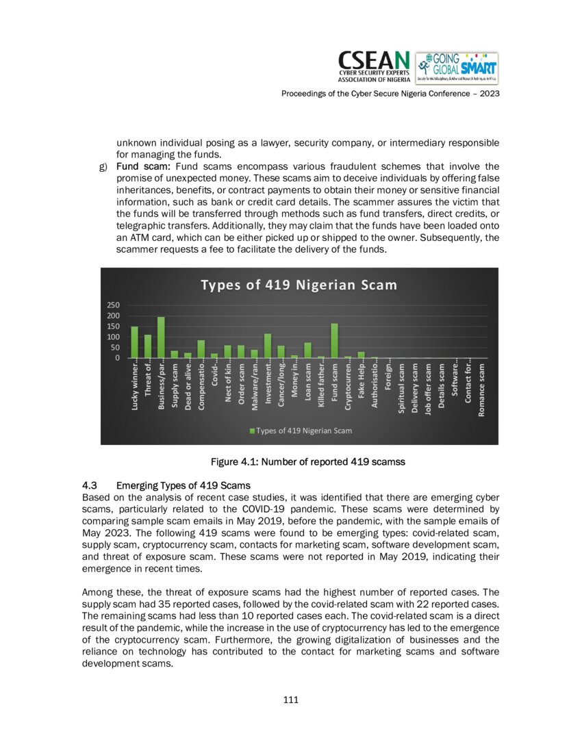 Trend and Emerging Types of 419 Scams | DeepAI