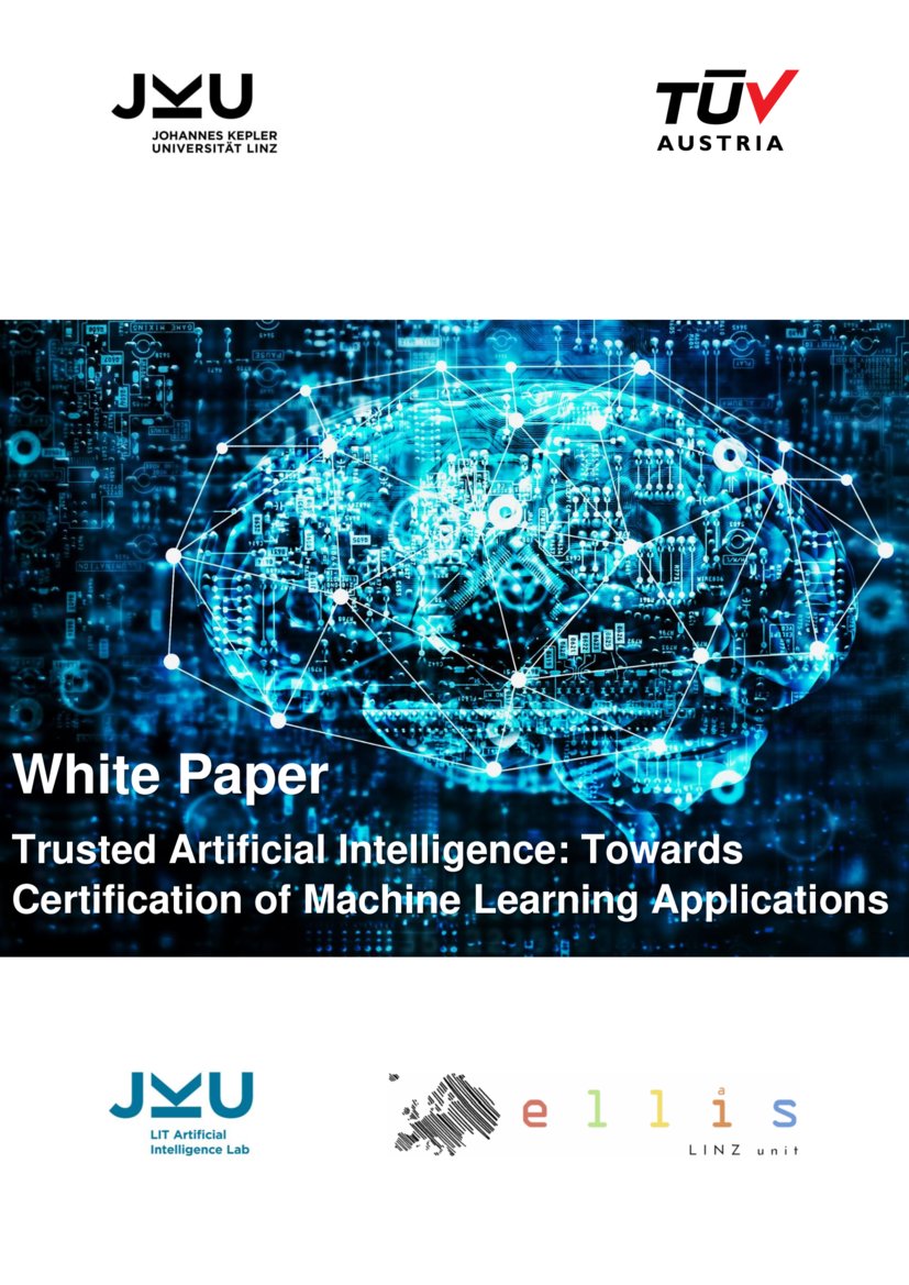Trusted Artificial Intelligence: Towards Certification of Machine ...