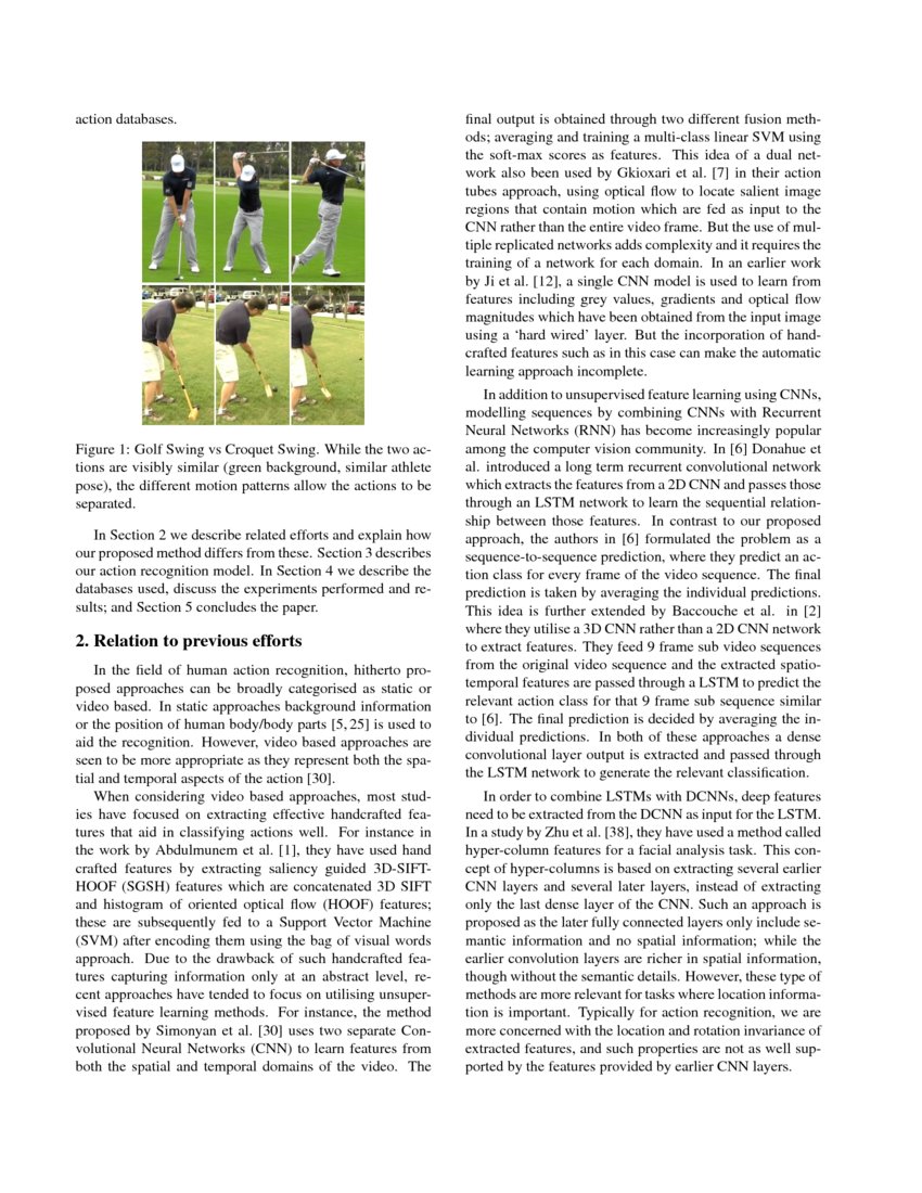 Two Stream Lstm A Deep Fusion Framework For Human Action Recognition Deepai