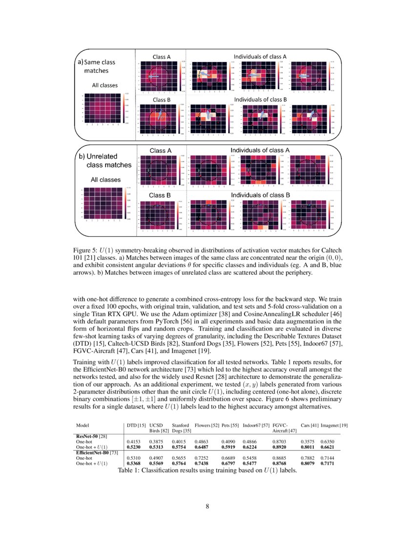U(1) Symmetry-breaking Observed in Generic CNN Bottleneck Layers | DeepAI
