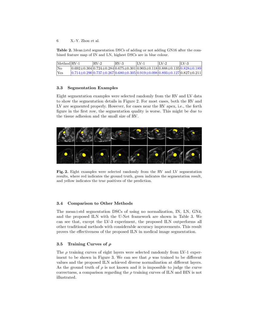 U-Net Training with Instance-Layer Normalization | DeepAI