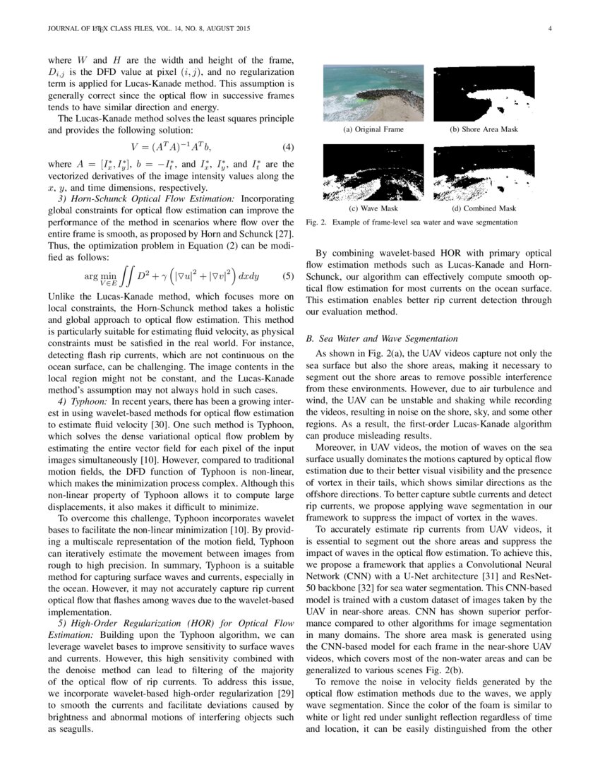 Uav Video Based Rip Current Detection In Nearshore Areas Deepai
