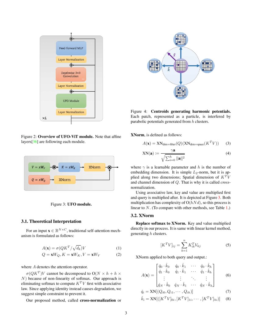UFO-ViT: High Performance Linear Vision Transformer without Softmax | DeepAI