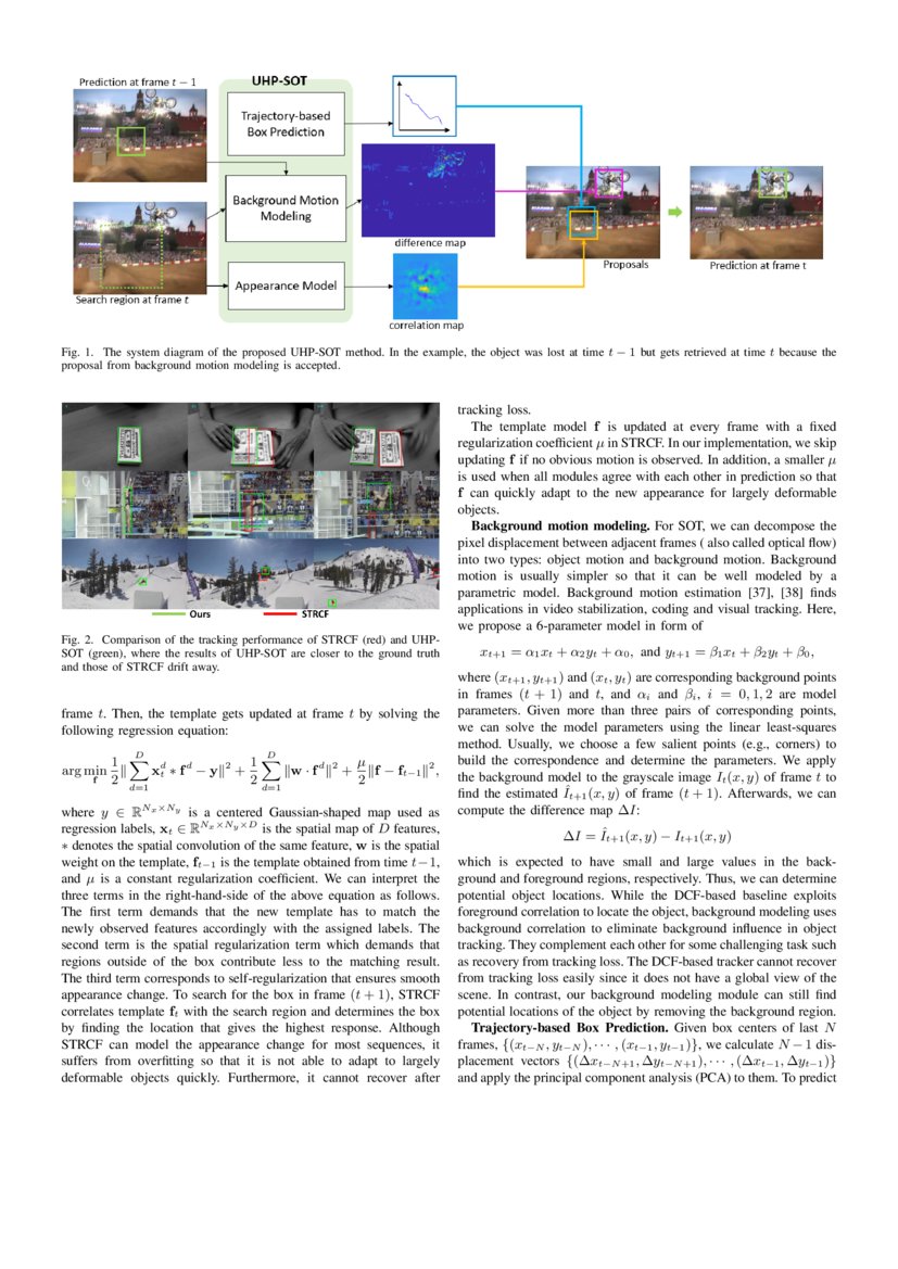 UHP-SOT: An Unsupervised High-Performance Single Object Tracker | DeepAI