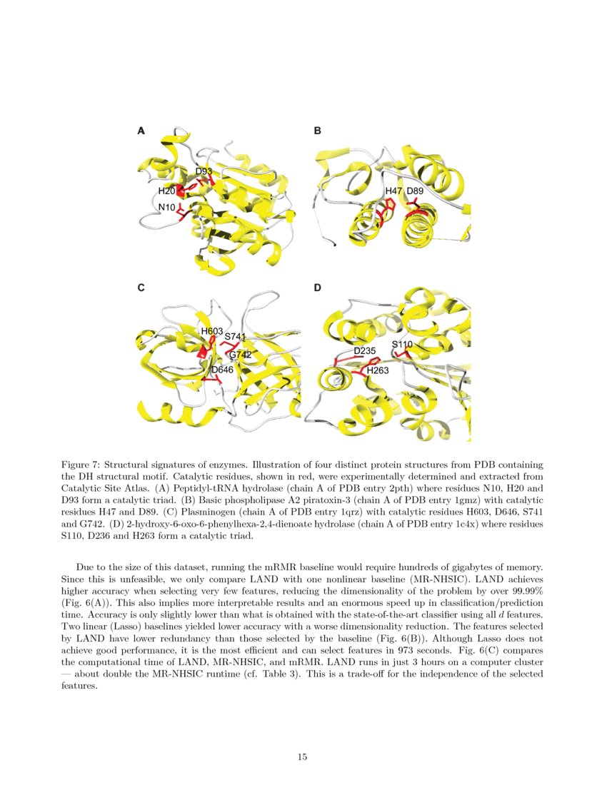Ultra High Dimensional Nonlinear Feature Selection For Big Biological Data Deepai