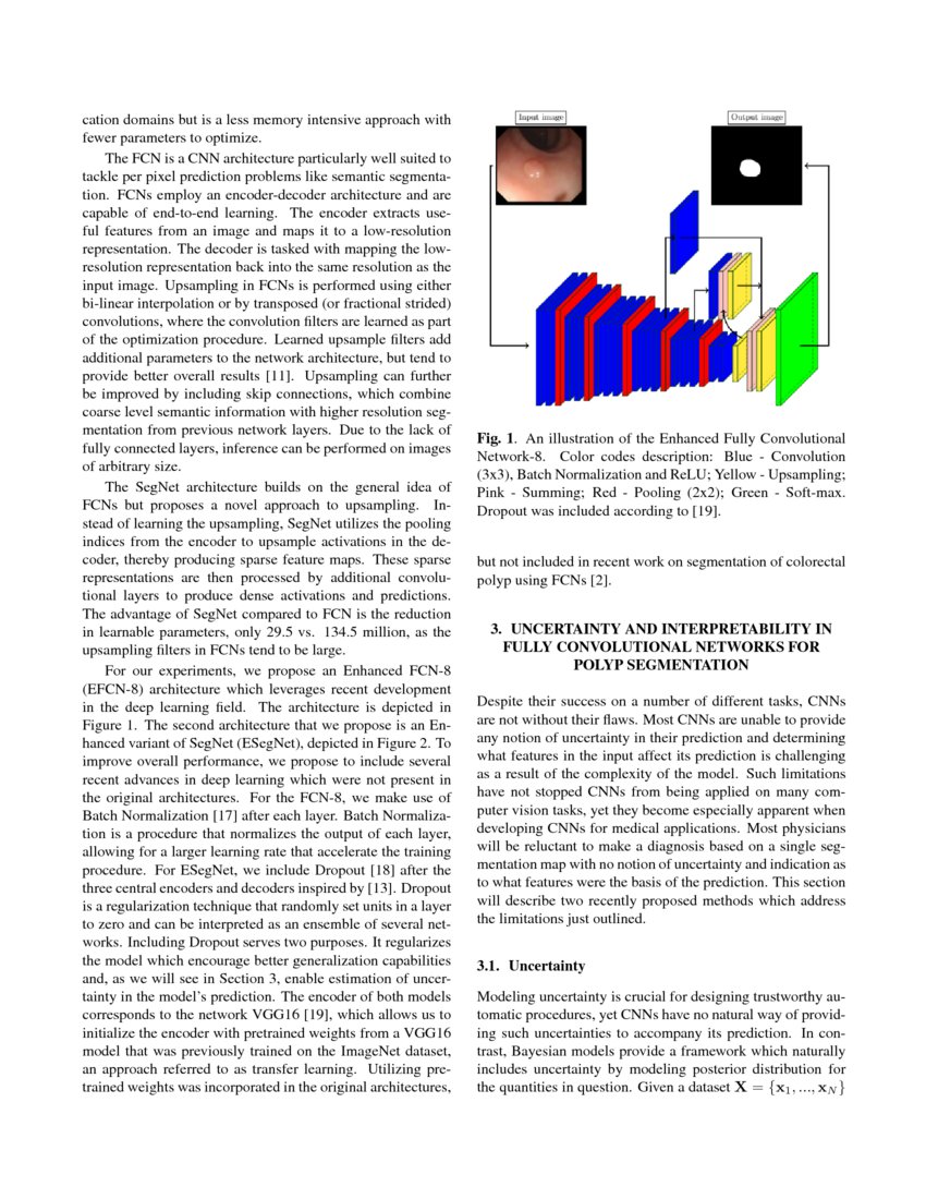 Uncertainty and Interpretability in Convolutional Neural Networks for Semantic Segmentation of ...