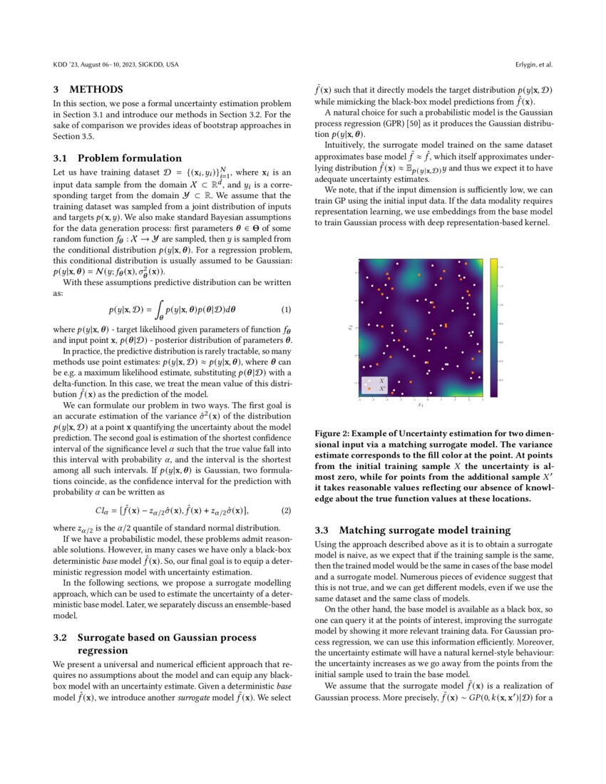 Uncertainty estimation for time series forecasting via Gaussian process ...