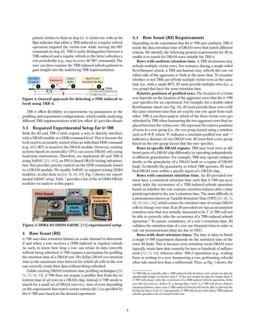 Uncovering In-DRAM RowHammer Protection Mechanisms: A New Methodology ...