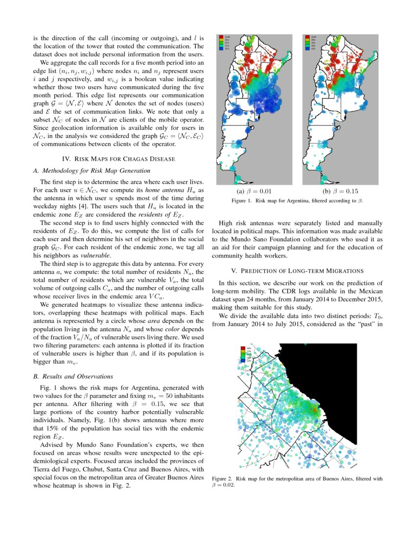 Uncovering the Spread of Chagas Disease in Argentina and Mexico | DeepAI