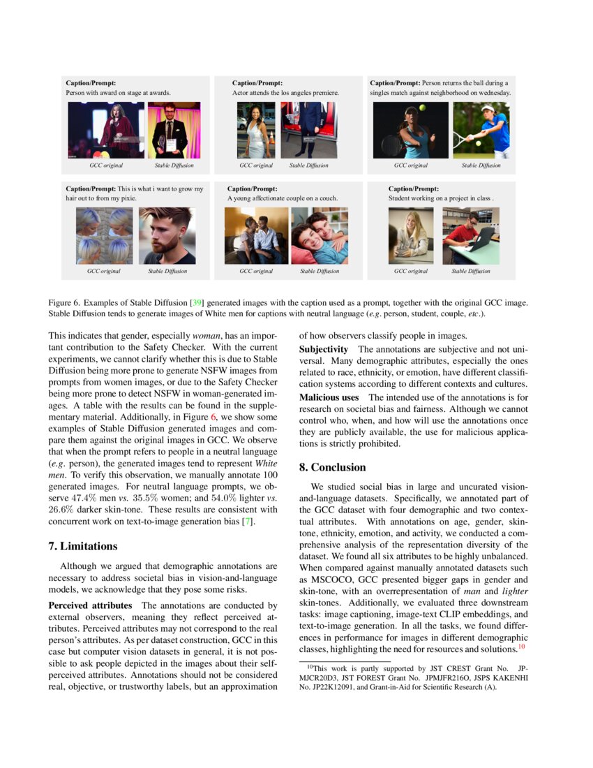 Uncurated Image Text Datasets Shedding Light On Demographic Bias Deepai