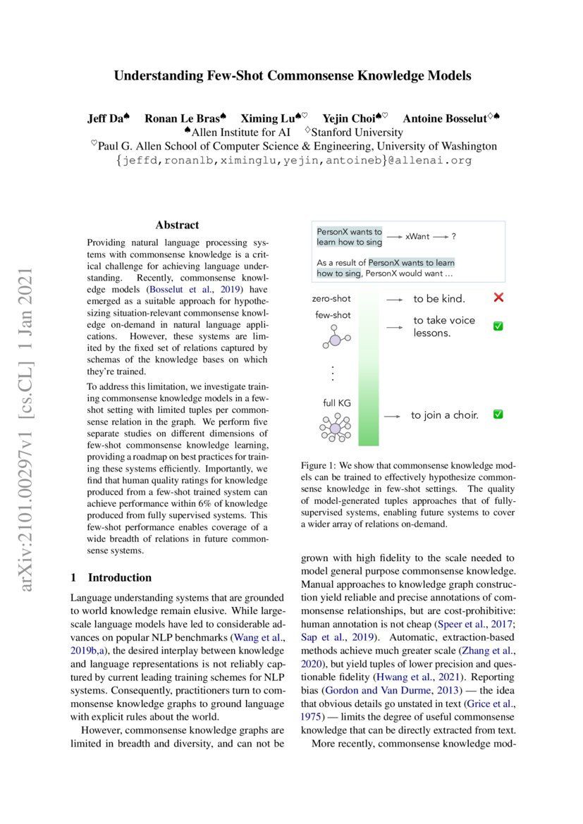 Understanding Few-Shot Commonsense Knowledge Models | DeepAI