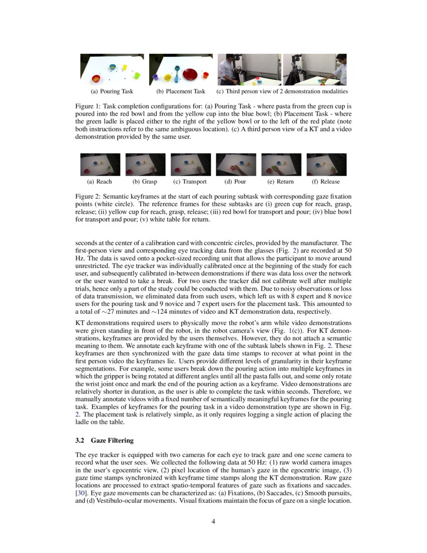 Understanding Teacher Gaze Patterns for Robot Learning | DeepAI