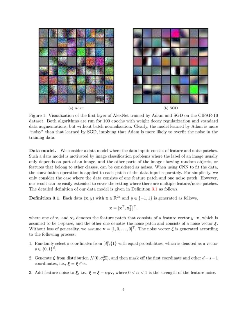 Understanding the Generalization of Adam in Learning Neural Networks with Proper Regularization ...