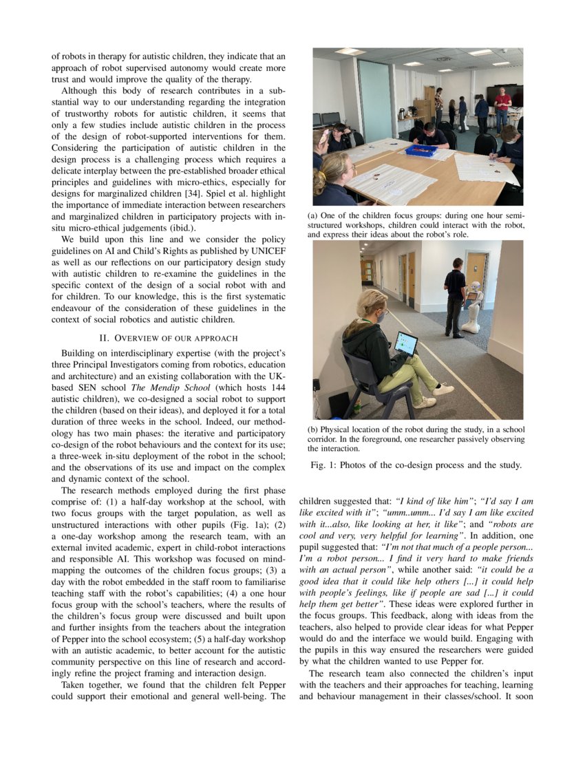 UNICEF Guidance on AI for Children: Application to the Design of a ...