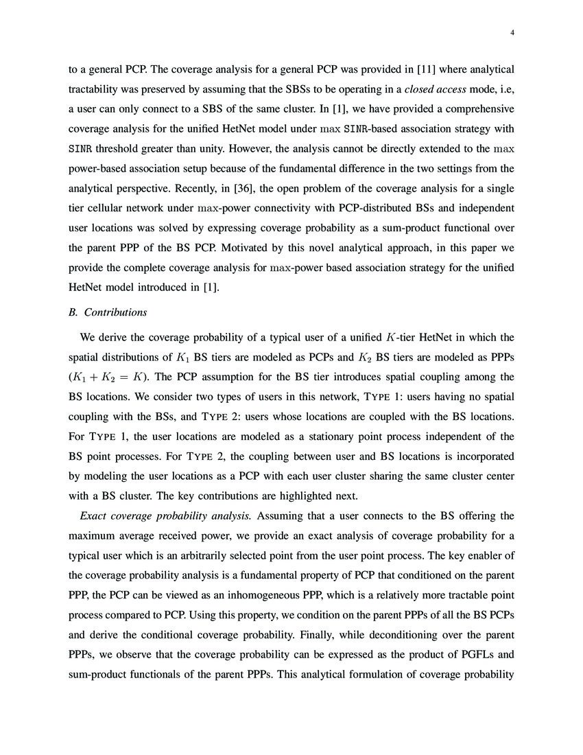 Unified Analysis of HetNets using Poisson Cluster Process under Max-Power Association | DeepAI