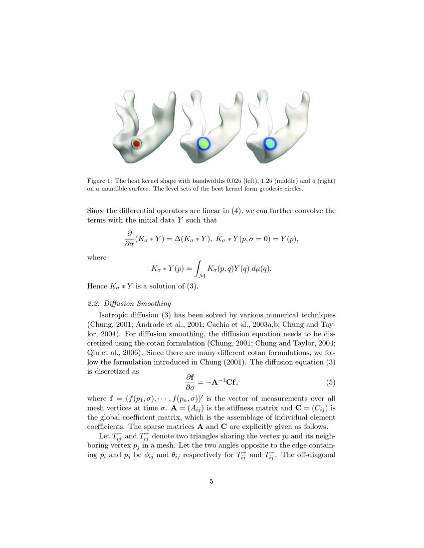 Unified Heat Kernel Regression for Diffusion, Kernel Smoothing and ... Unified Heat Kernel Regression for Diffusion, Kernel Smoothing and ...