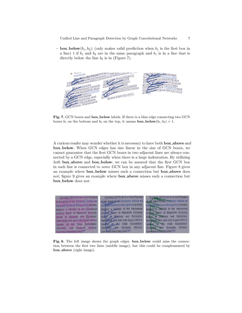 Unified Line And Paragraph Detection By Graph Convolutional Networks