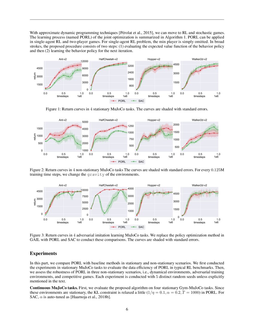 Unified Policy Optimization For Continuous Action Reinforcement