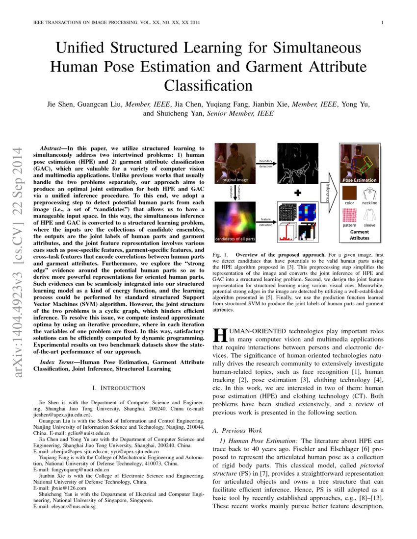 Unified Structured Learning for Simultaneous Human Pose Estimation and Garment Attribute ...