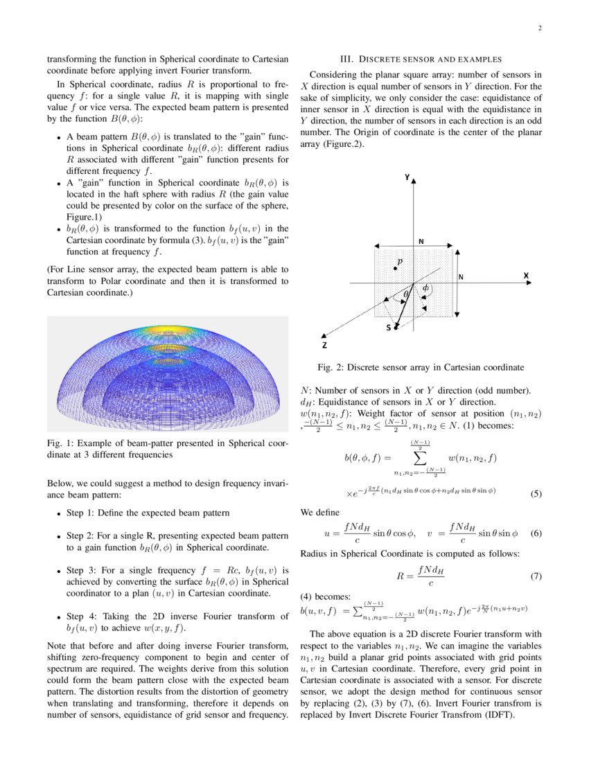 Uniform Array with Broadband Beamforming for Arbitrary Beam Patterns | DeepAI