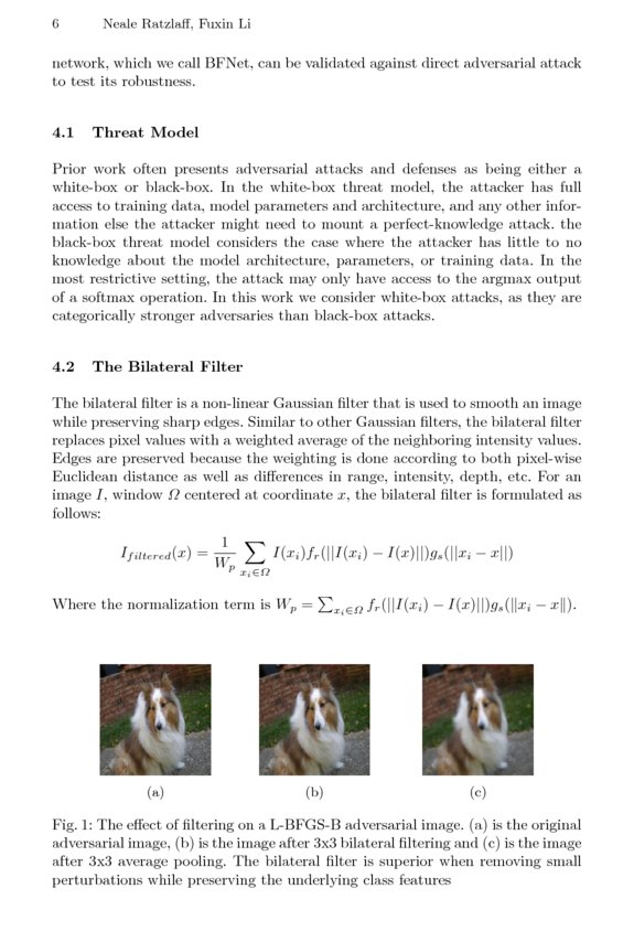 Unifying Bilateral Filtering and Adversarial Training for Robust Neural Networks | DeepAI