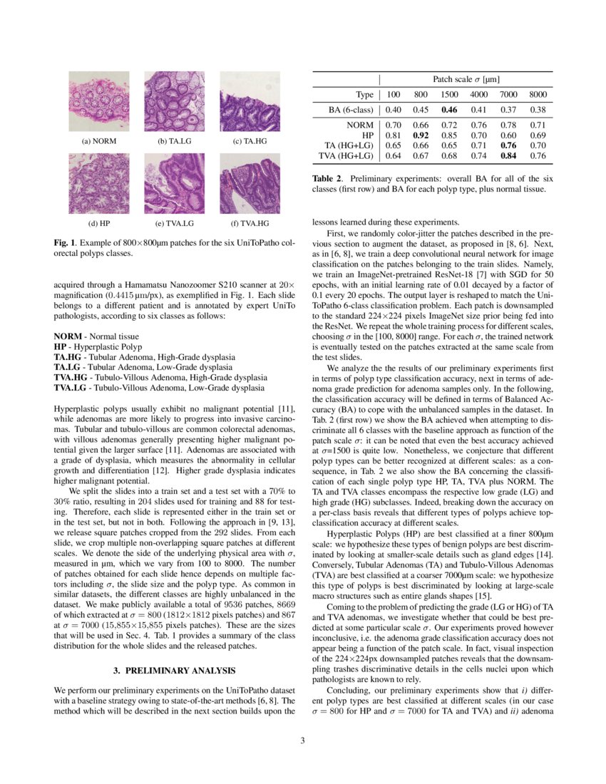 UniToPatho, a labeled histopathological dataset for colorectal polyps ...