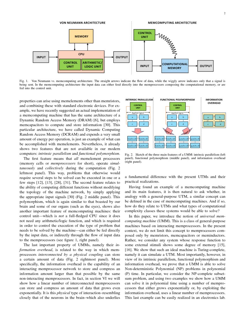 Universal Memcomputing Machines | DeepAI