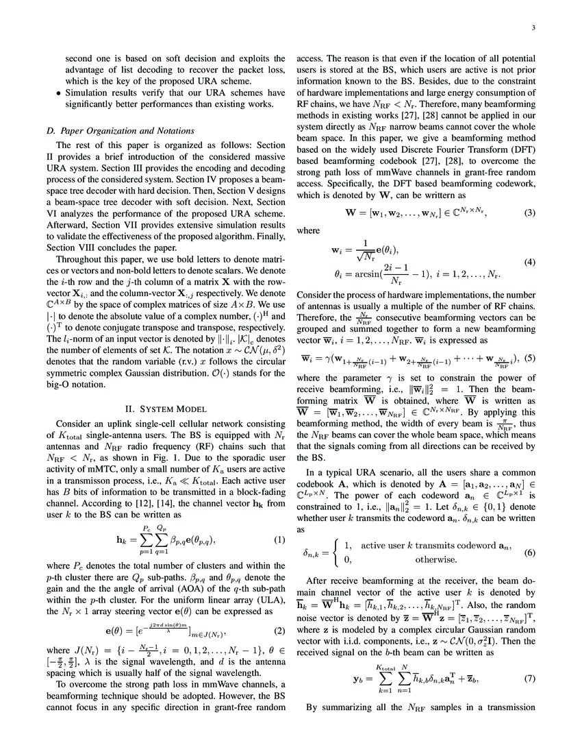 Unsourced Random Massive Access with Beam-Space Tree Decoding | DeepAI