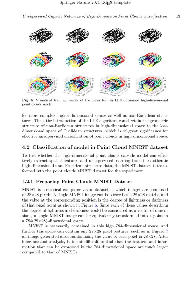 Unsupervised Capsule Networks of High-Dimension Point Clouds classification | DeepAI