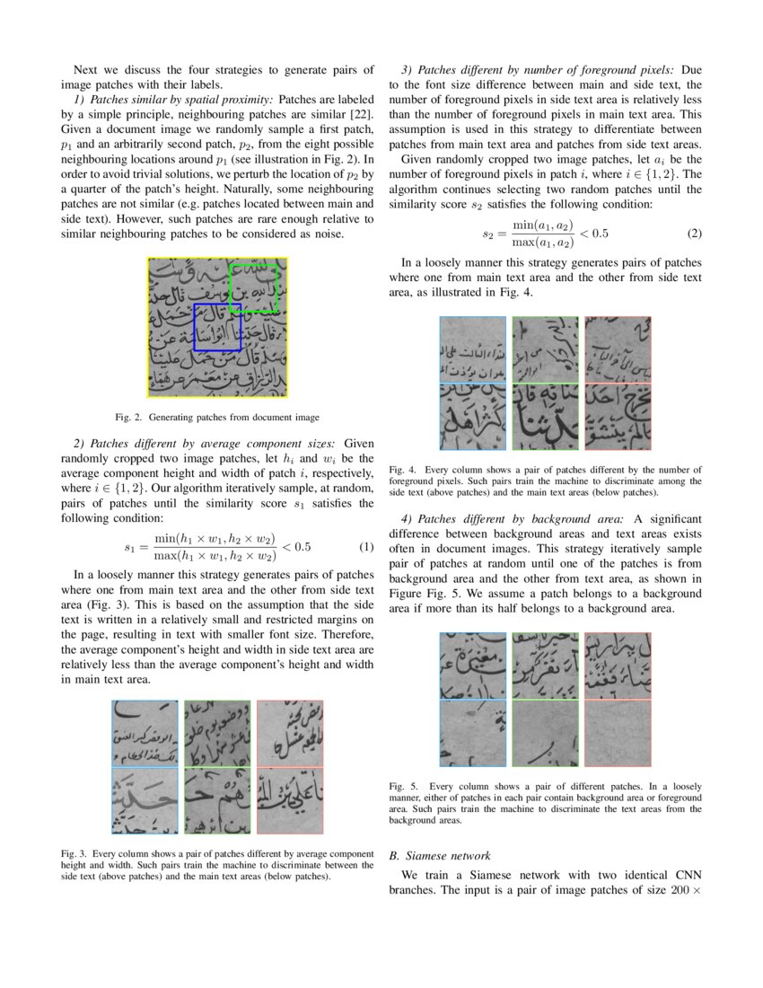 Unsupervised Deep Learning for Handwritten Page Segmentation | DeepAI