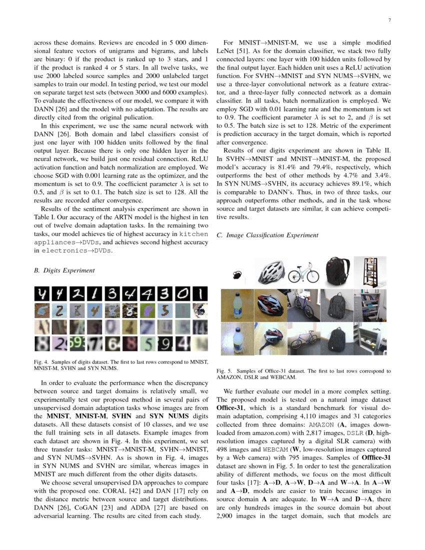 Unsupervised Domain Adaptation With Adversarial Residual Transform Networks Deepai