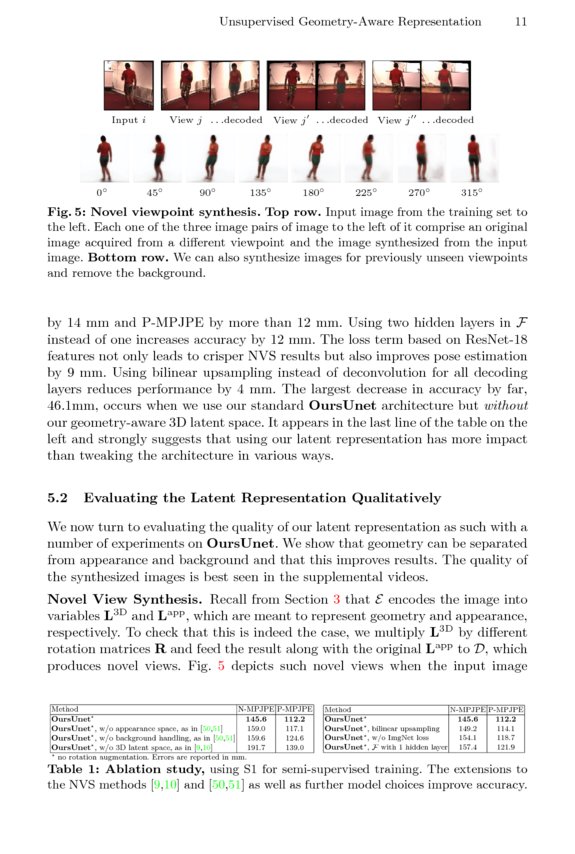 Unsupervised Geometry-Aware Representation for 3D Human Pose Estimation | DeepAI