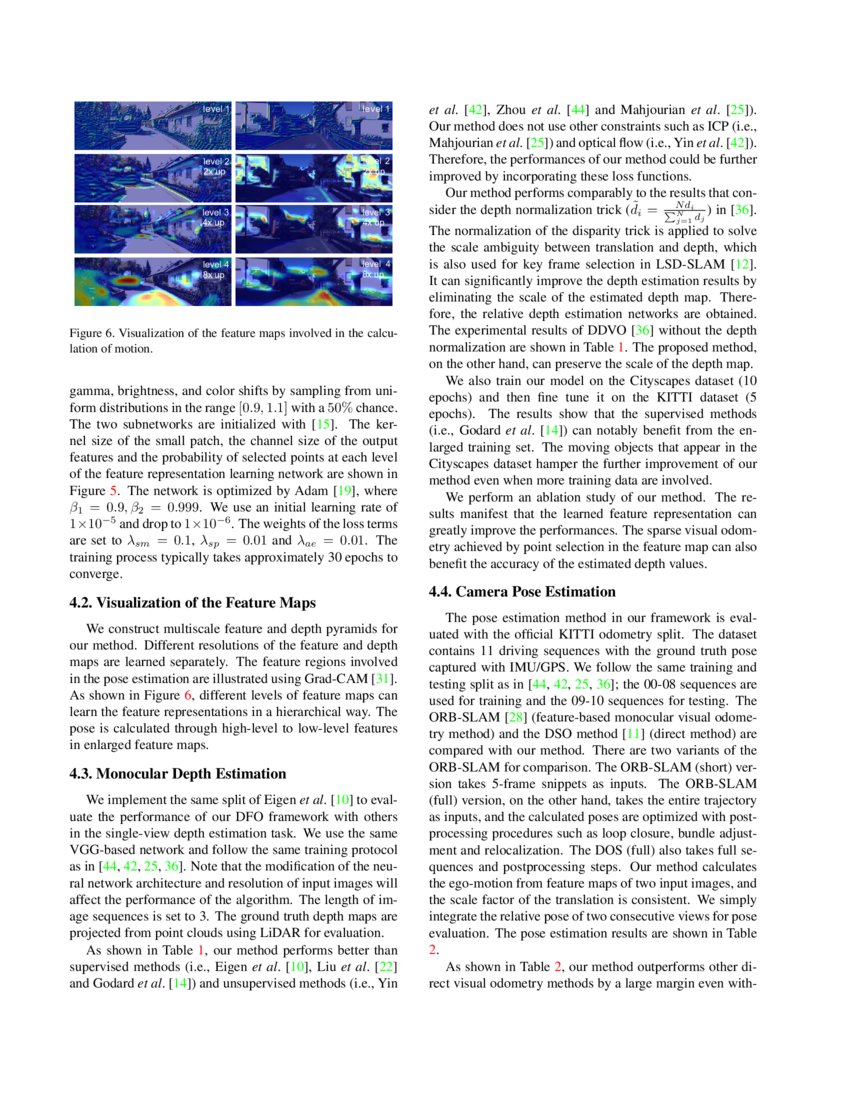 Unsupervised Learning Of Depth And Deep Representation For Visual