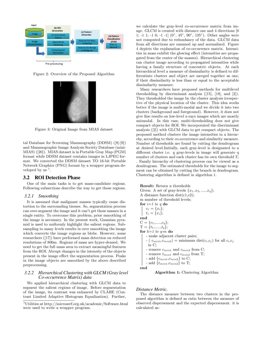 Unsupervised Method to Localize Masses in Mammograms | DeepAI