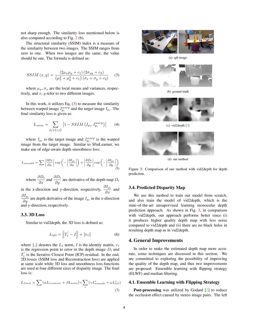 Unsupervised Monocular Depth Prediction For Indoor Continuous Video Streams Deepai 5650