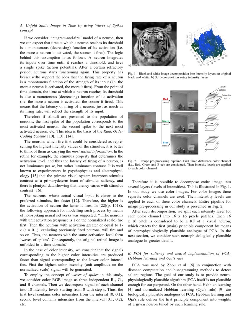 Unsupervised Neural Architecture for Saliency Detection: Extended Version | DeepAI