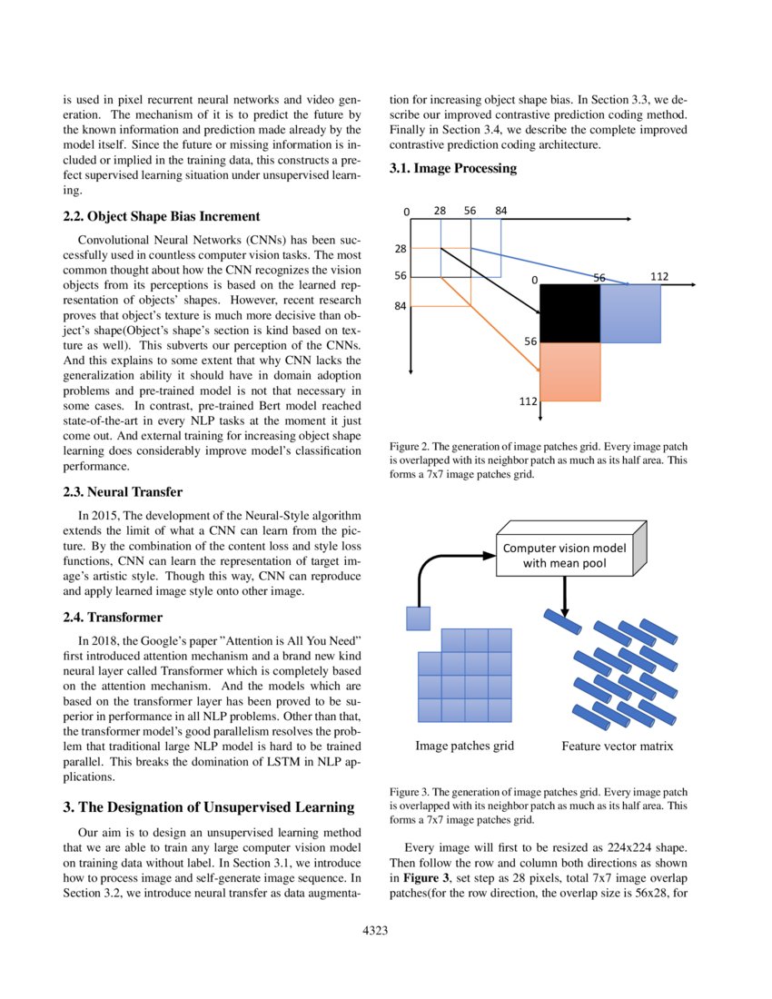 Unsupervised Visual Representation Learning with Increasing Object Shape Bias | DeepAI