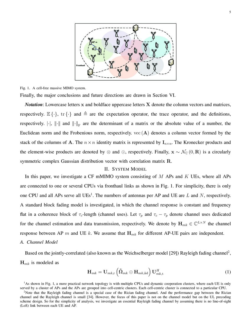 Uplink Precoding Design For Cell Free Massive Mimo With Iteratively Weighted Mmse Deepai