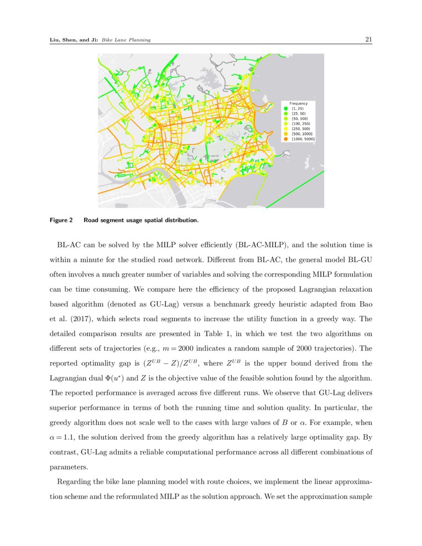 Urban Bike Lane Planning with Bike Trajectories: Models, Algorithms ...