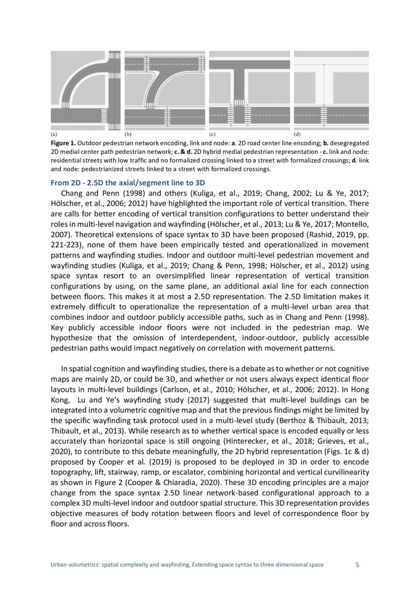 Urban Volumetrics Spatial Complexity And Wayfinding Extending Space Syntax To Three 5753