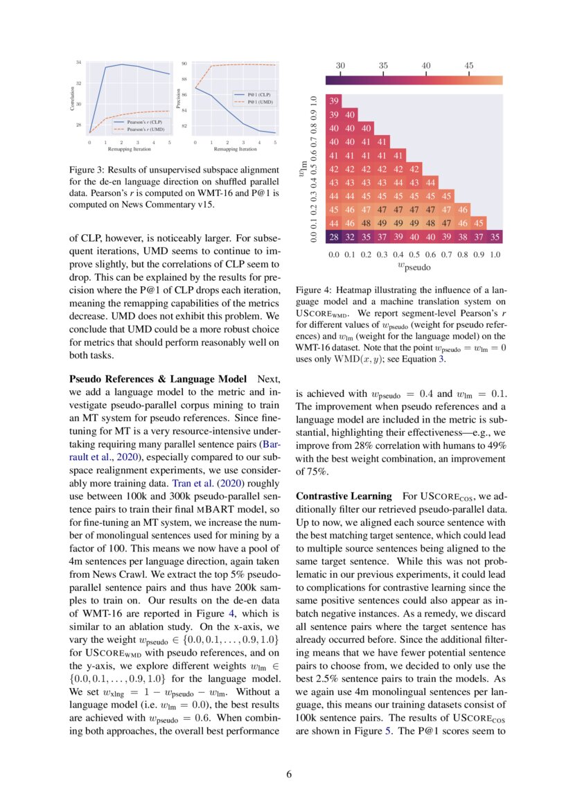 Uscore An Effective Approach To Fully Unsupervised Evaluation Metrics For Machine Translation