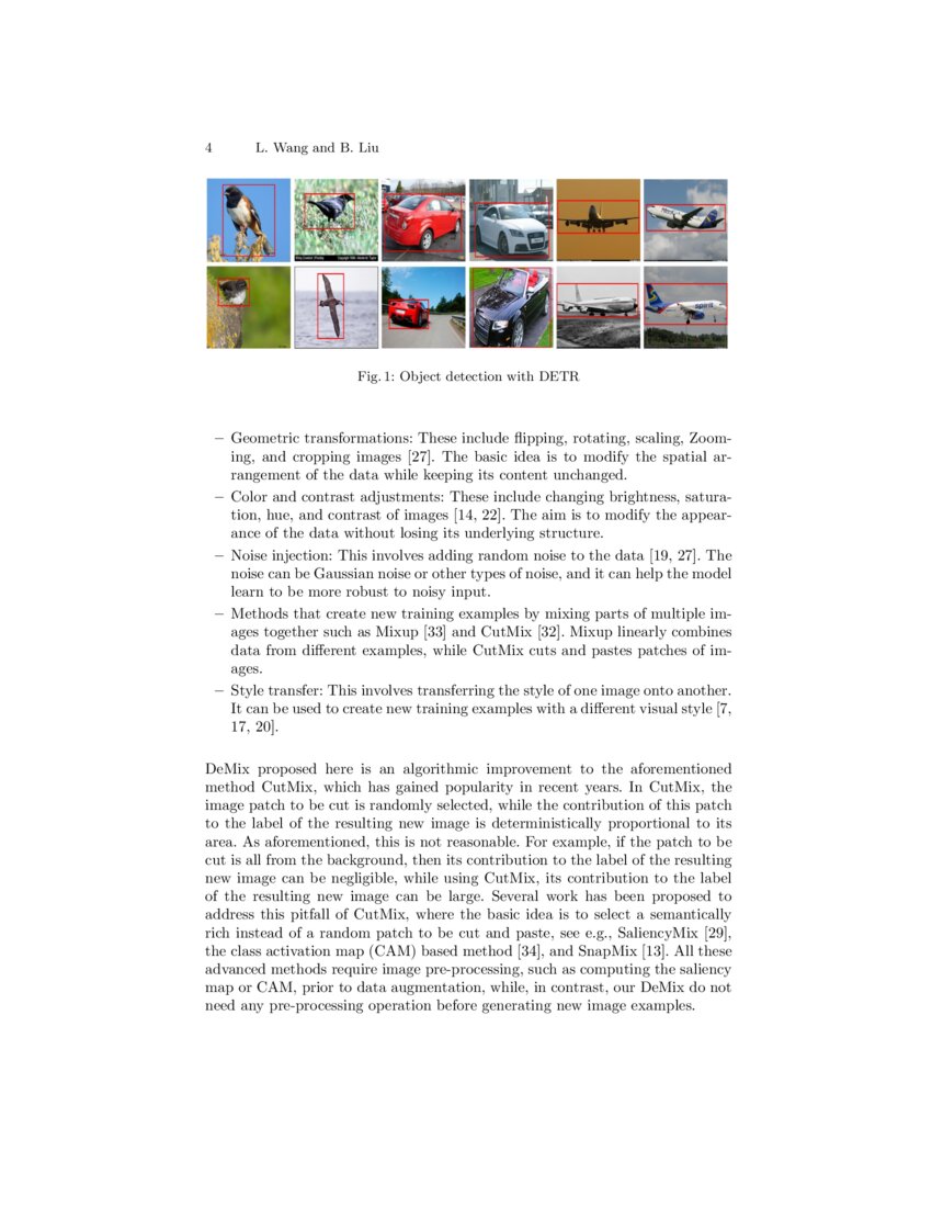 Use the Detection Transformer as a Data Augmenter | DeepAI