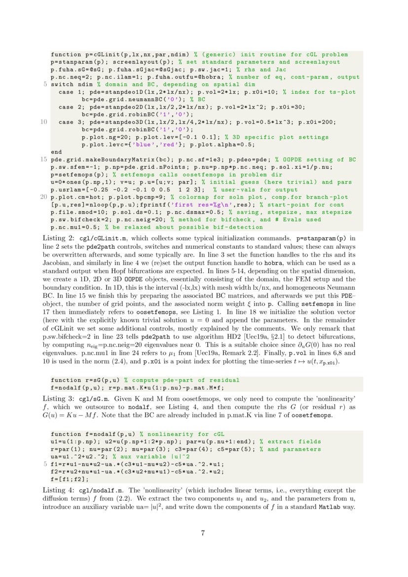 User guide on Hopf bifurcation and time periodic orbits with pde2path | DeepAI