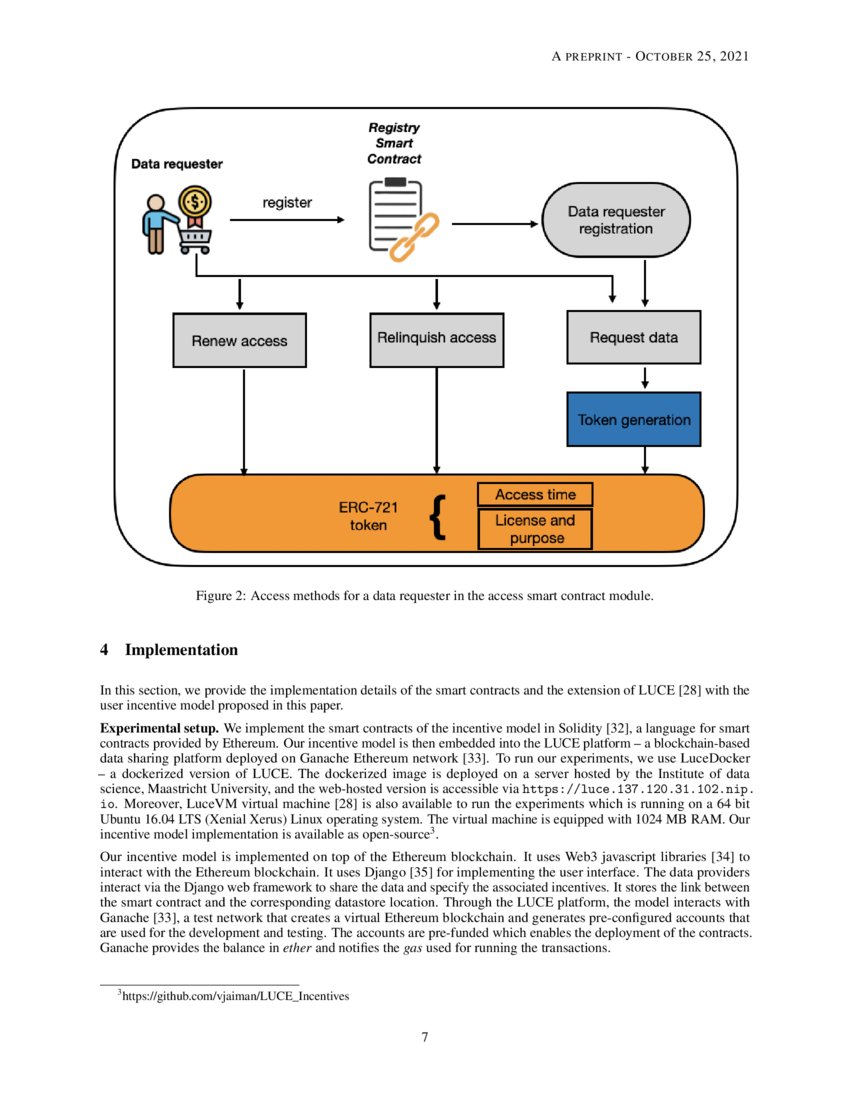 User Incentives for Blockchain-based Data Sharing Platforms | DeepAI