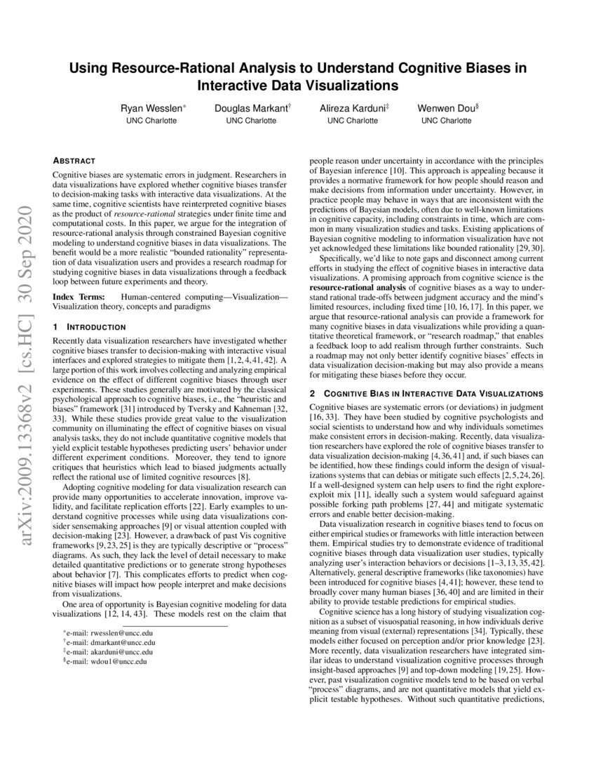 Using Resource Rational Analysis To Understand Cognitive Biases In