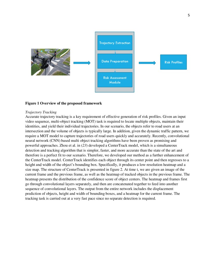 Using UAVs for vehicle tracking and collision risk assessment at ...