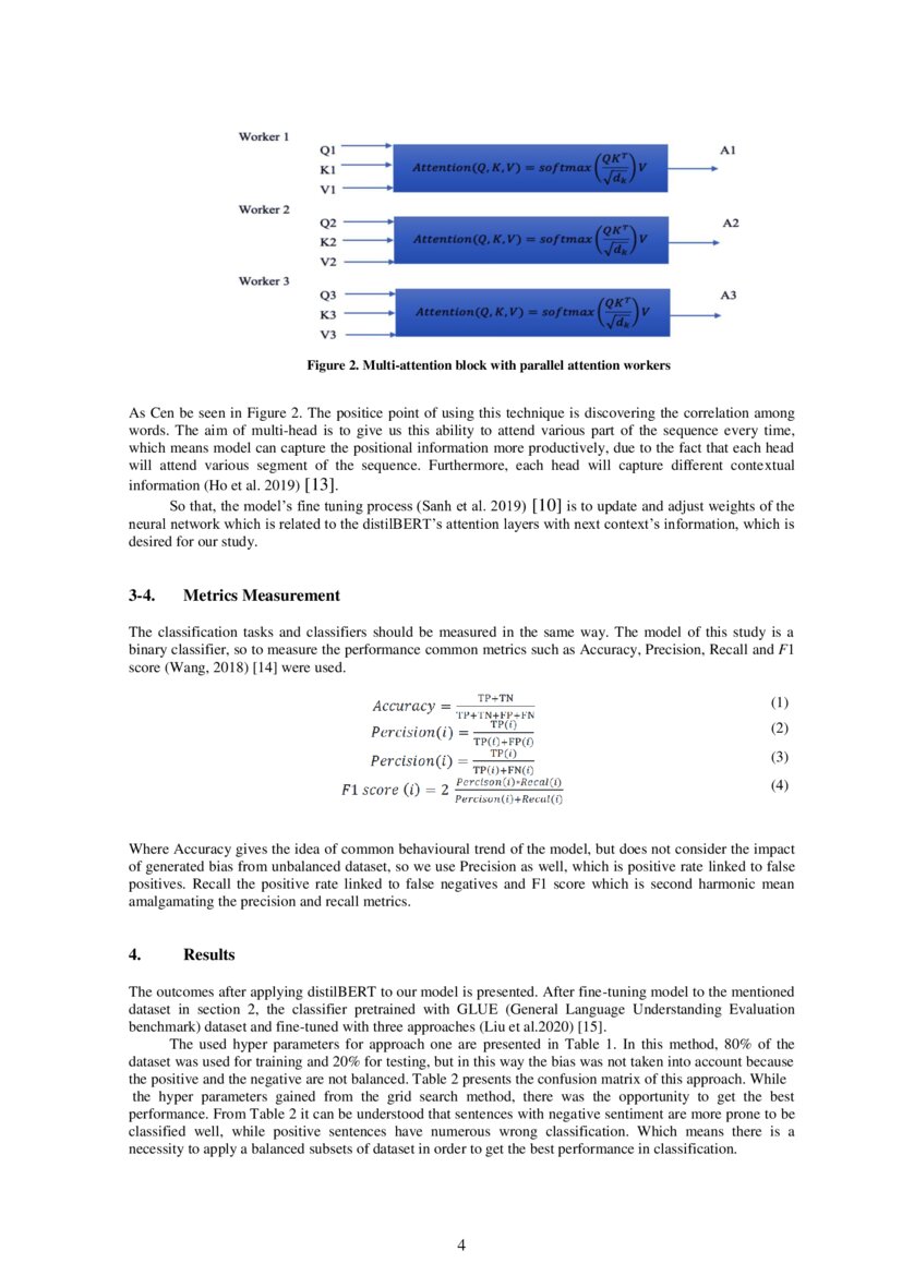 Utilizing distilBert transformer model for sentiment classification of COVID-19's Persian open ...